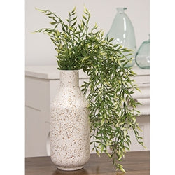 Cream Tipped Smilax Hanging Bush - 33" – Primitive Renditions