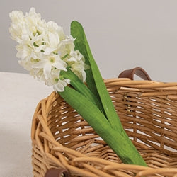 White Hyacinth Stem - 11"H – Primitive Renditions