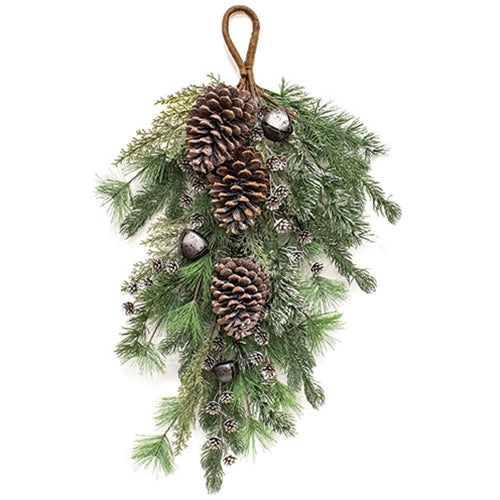 Frosty Cheer Pine Teardrop – Primitive Renditions
