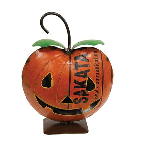 Vintage Metal Jack O Lantern Luminary – Primitive Renditions