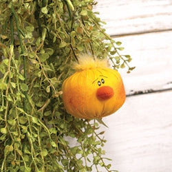 Rolly Polly Chicklet Head Ornament – Primitive Renditions