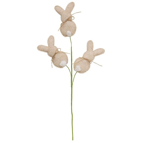 Fuzzy Tail Bunny Spray - 26.5"H – Primitive Renditions