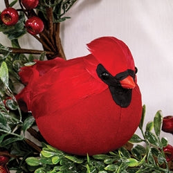 Large Feathered Cardinal Clip – Primitive Renditions