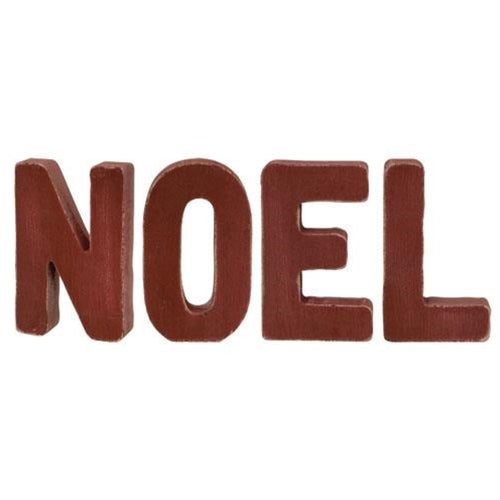 4/Set Noel Cutout Letters – Primitive Renditions