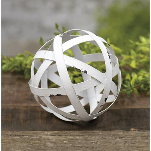 Cream Metal Band Sphere 4" – Primitive Renditions