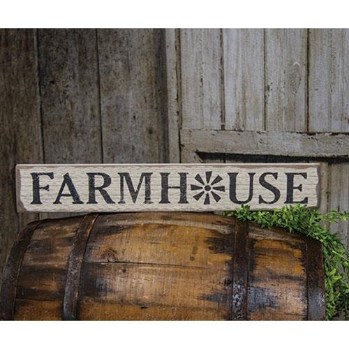 Farmhouse Distressed Barnwood Sign – Primitive Renditions