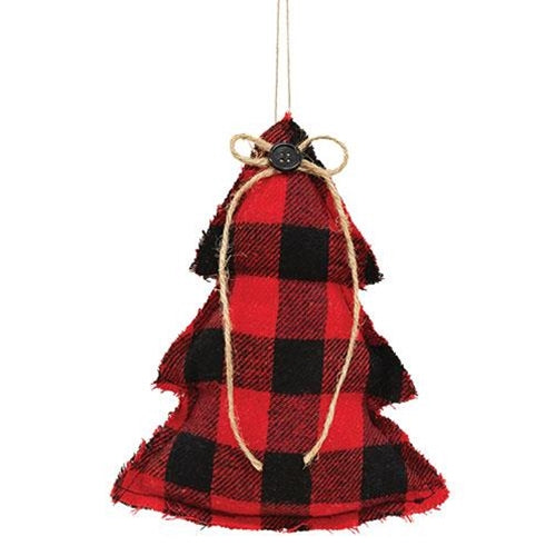 Buffalo Check Tree Ornie – Primitive Renditions