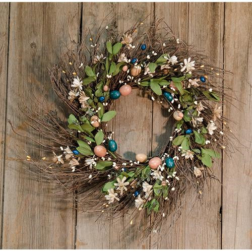 Country Easter Wreath 20" – Primitive Renditions
